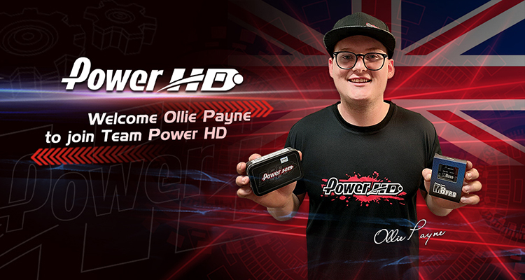 British 1/12th ace Ollie Payne teams up with Power HD!